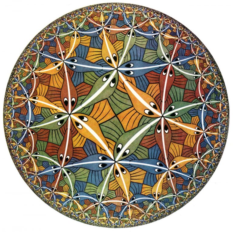 Escher and Coxeter - A Mathematical Conversation