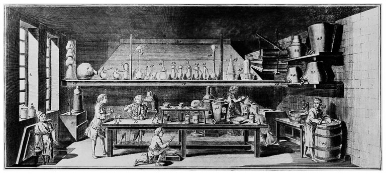 History of the Beginnings of the Laboratory in the Early Modern World