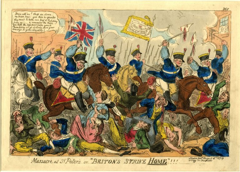 The Peterloo Protest Massacre of 1819 Brewminate: A Bold Blend of News ...