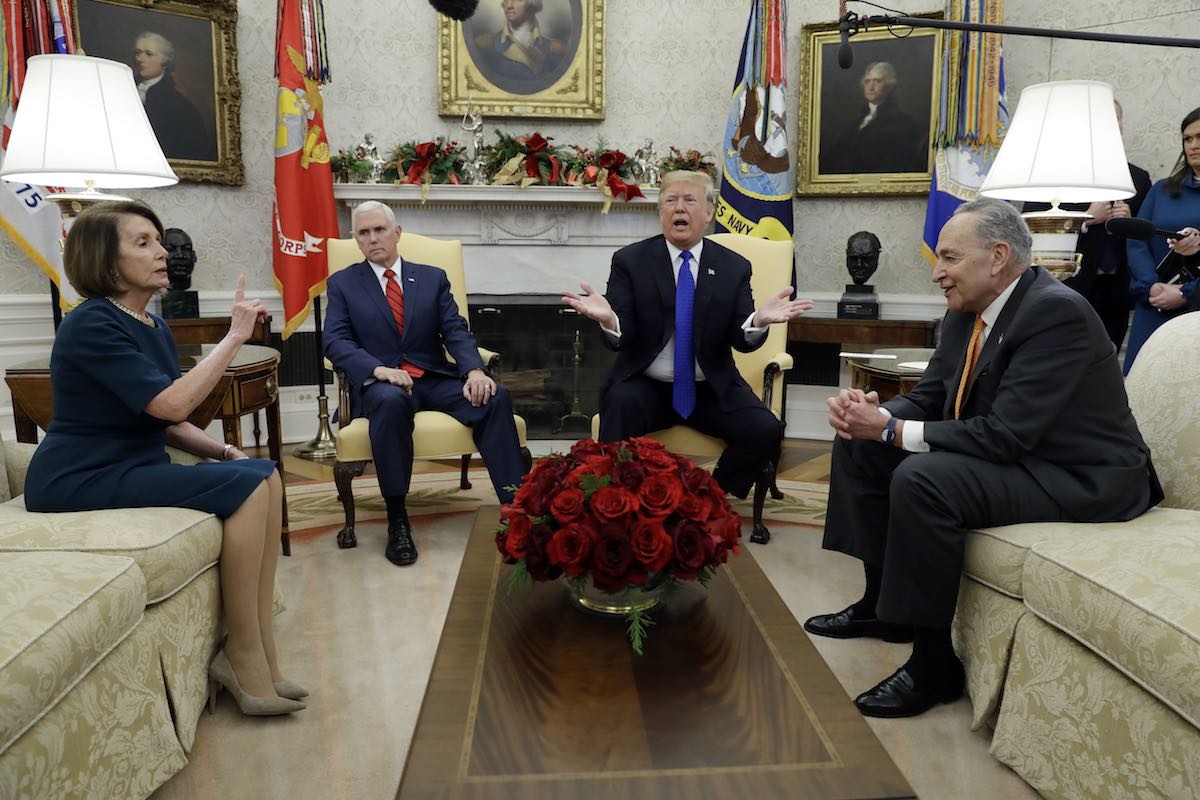 Fact-Checking Trump, Pelosi, and Schumer’s Oval Office Showdown ...