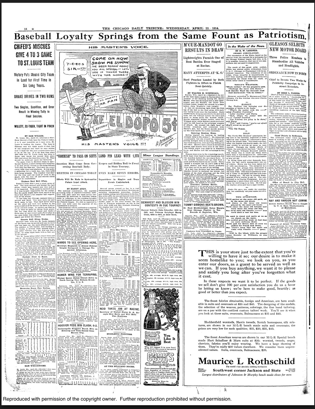 The Golden Age of Chicago Baseball in an Era of Social Turmoil, 1901-1919