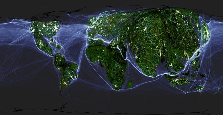 20th-Century World Map: Borders and Empires