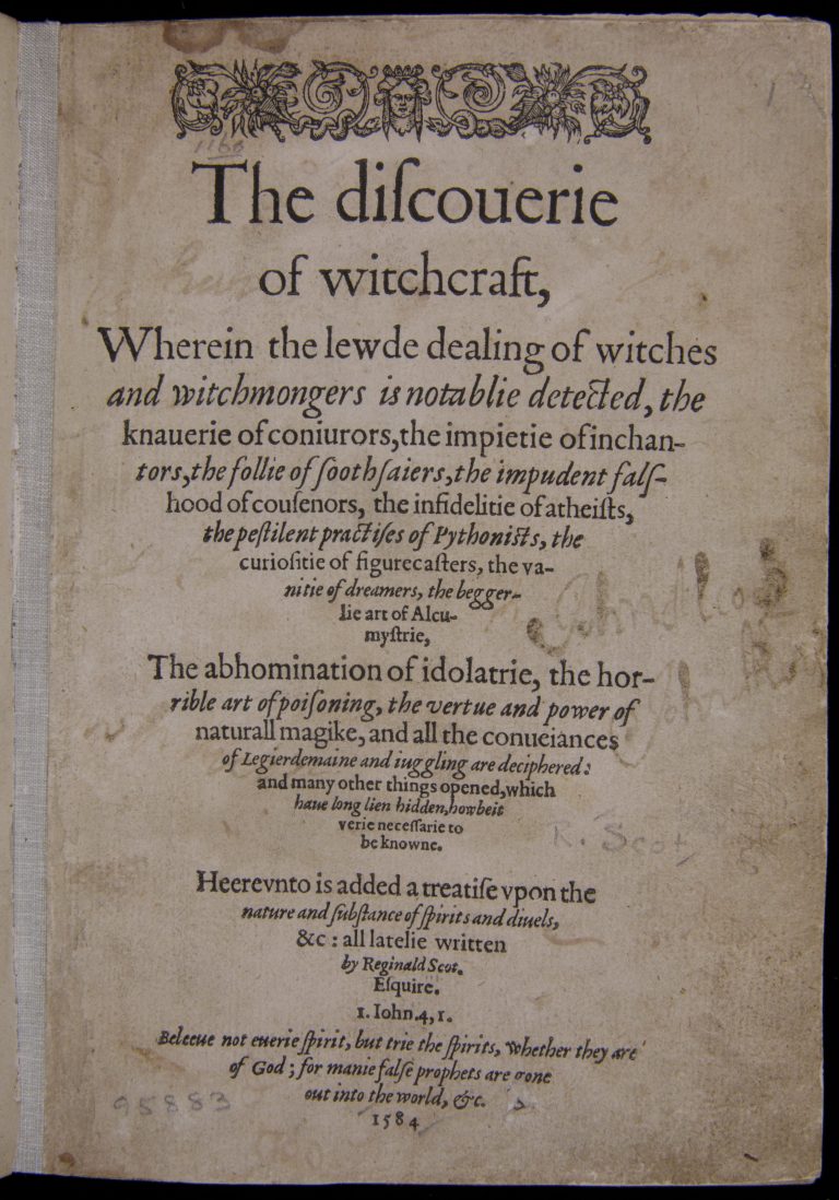 Magic and Witchcraft in Early Modern Europe