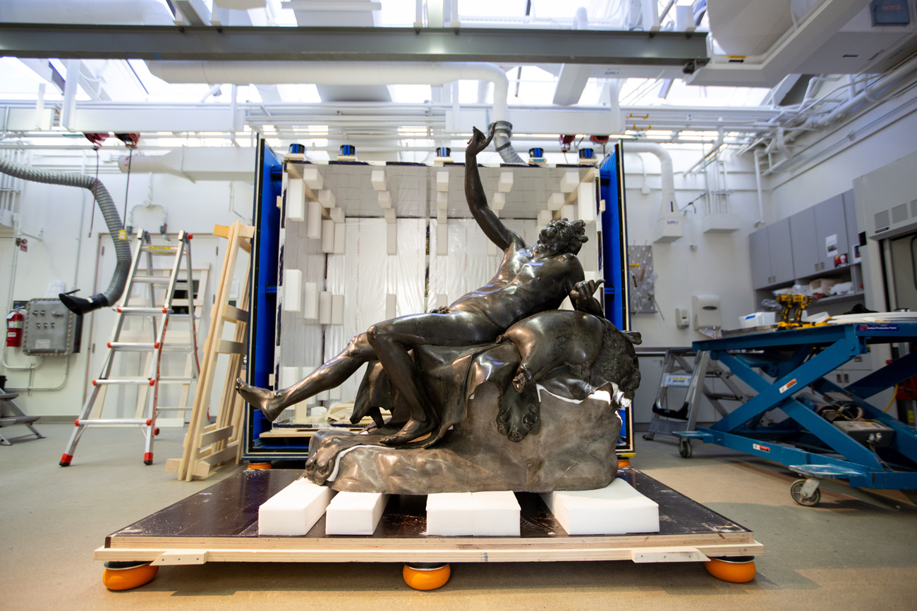 The Drunken Satyr: Saving an Ancient Sculpture, Step by Careful Step ...