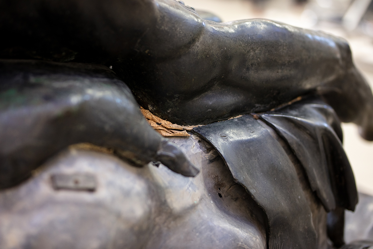 The Drunken Satyr: Saving an Ancient Sculpture, Step by Careful Step ...