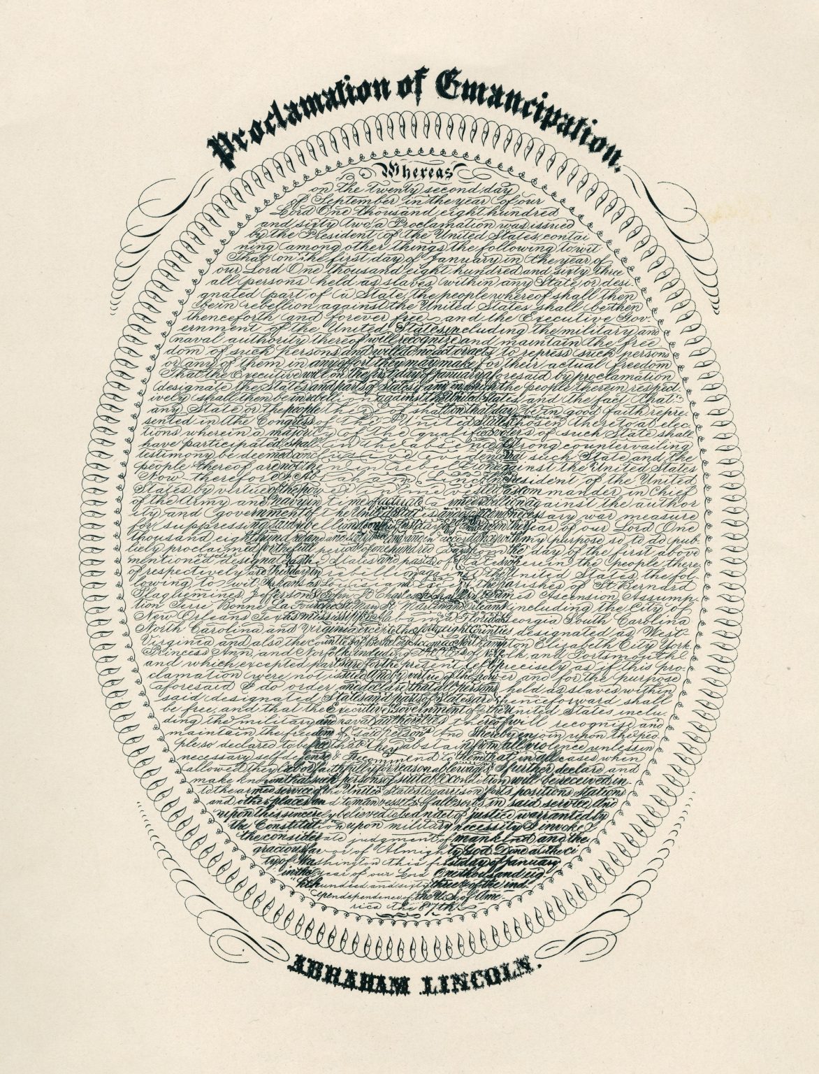 Lincoln, the North, and the Question of Emancipation