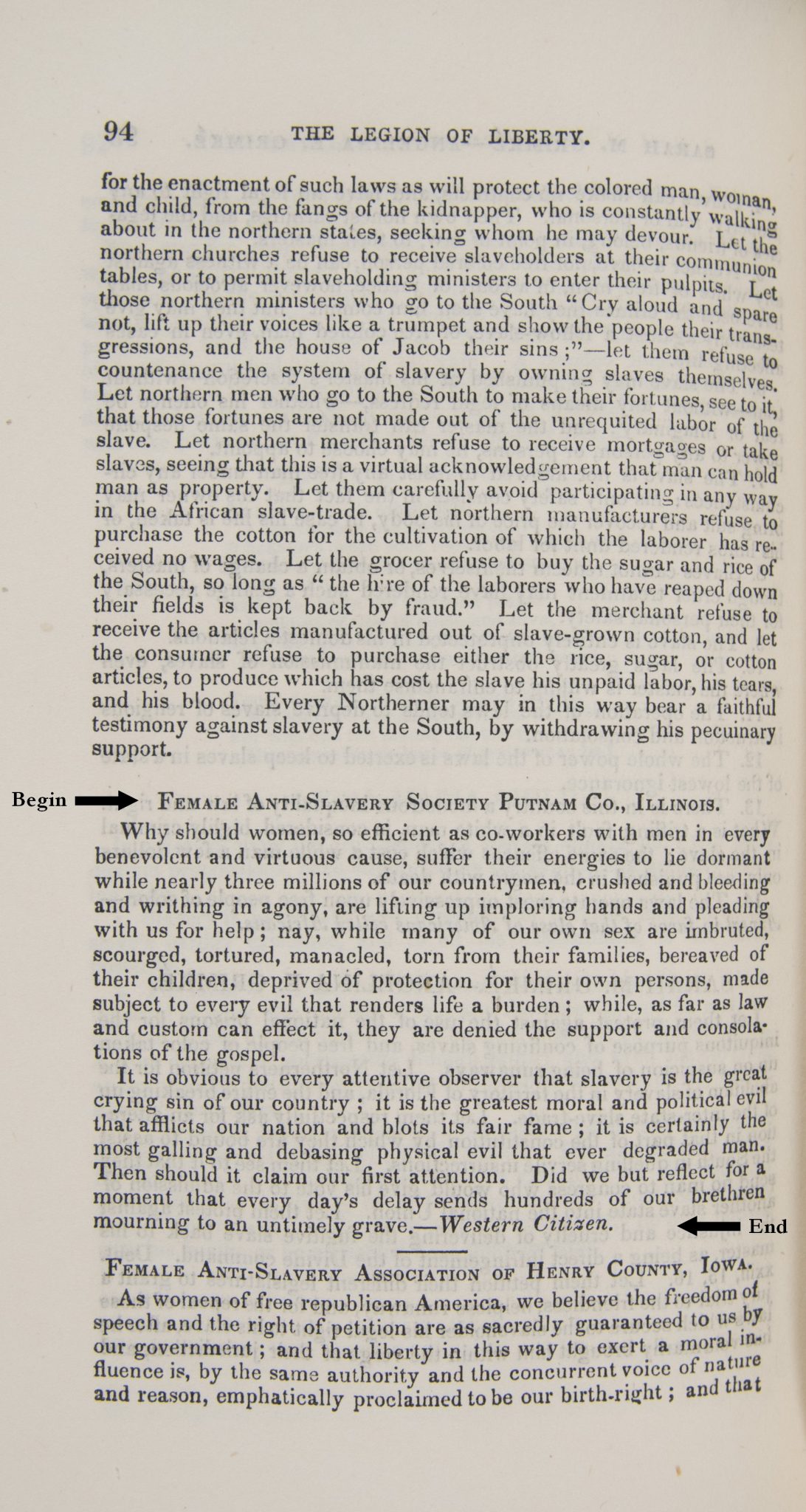 The Anti-Slavery Movement in Chicago and Illinois, 1830-1850 Brewminate ...