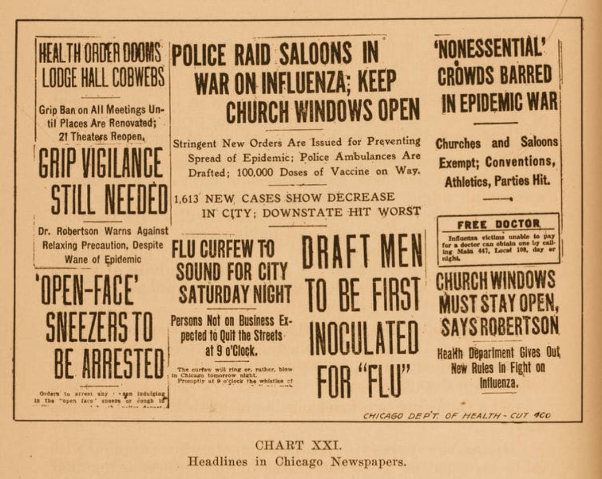 'Slackers': The 1918 Influenza Pandemic and Face Masks