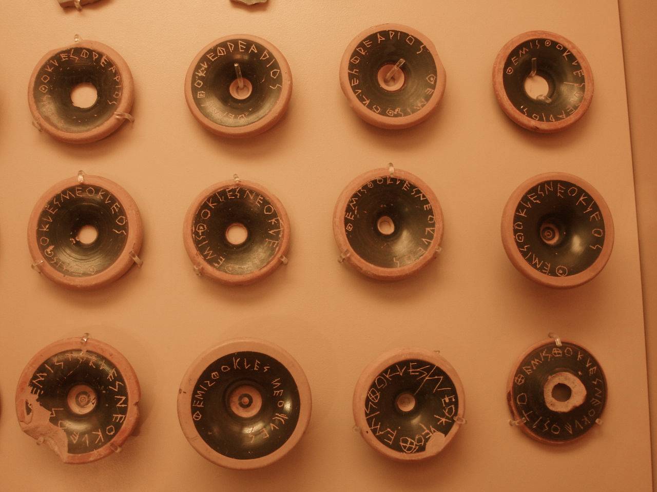 Ancient Recycling: Writing on Potsherds