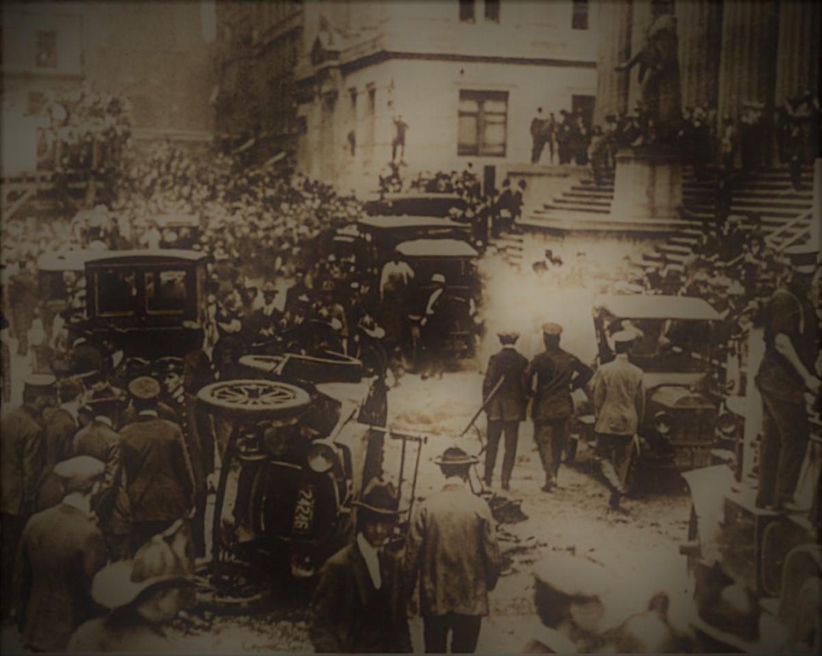 Terror on Wall Street: The Bombing of September 16, 1920