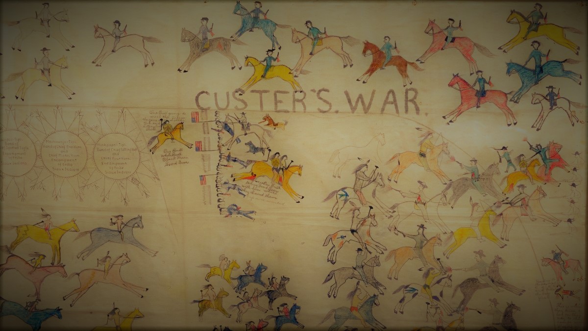 Stephen Mopope's Native American Post Office Murals in Andarko ...