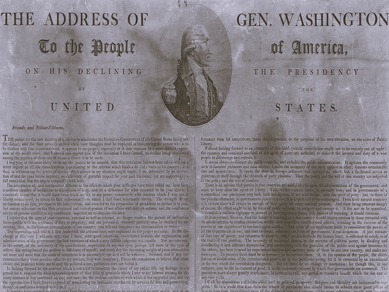 George Washington's Farewell Address and Future Warnings for the Republic