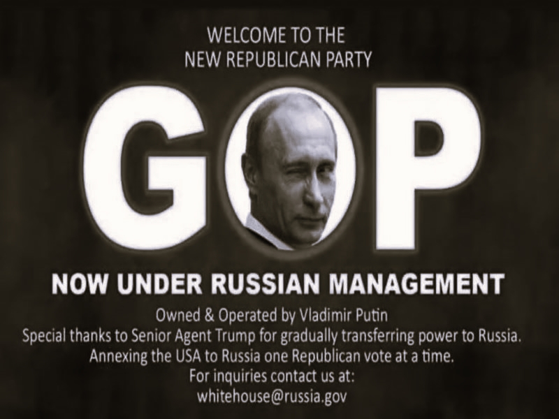 A 2017 Retrospective: How the GOP became the Party of Putin Brewminate ...