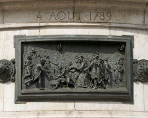 Abolishing Slavery and Upper Class Tax Exemption in 1789 France