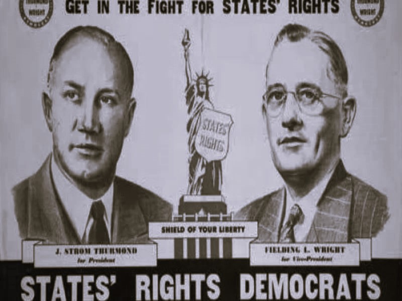 Dixiecrats, Racism, and the New Republican Party in the Mid-20th Century