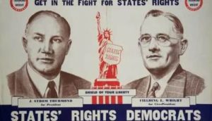 Dixiecrats, Racism, and the New Republican Party in the Mid-20th Century