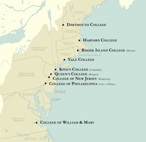 Life and Administration in the Original Thirteen British American Colonies