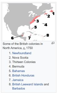 Life and Administration in the Original Thirteen British American Colonies