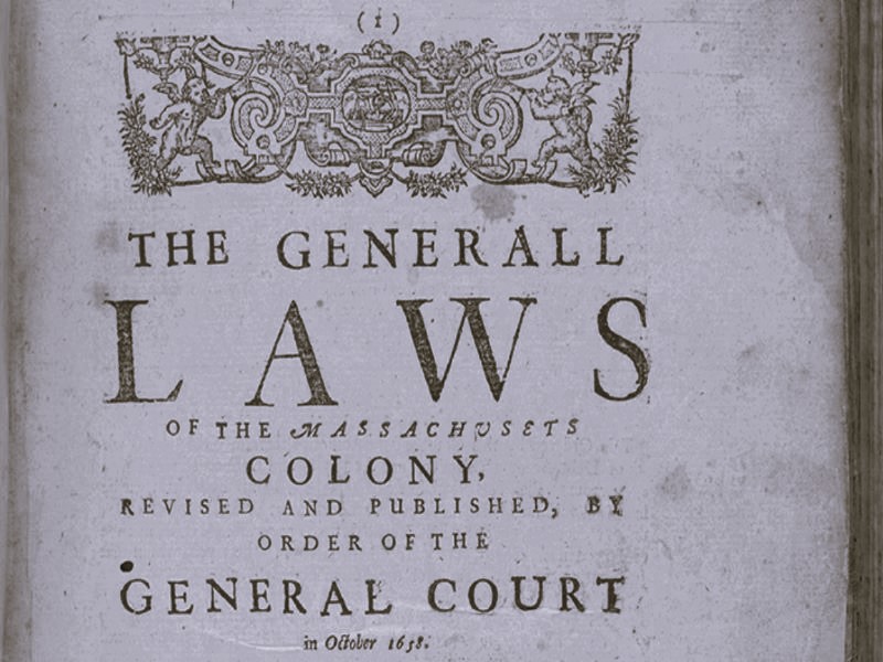 'Orderly Conduct': Policing and Law in Early Colonial America ...