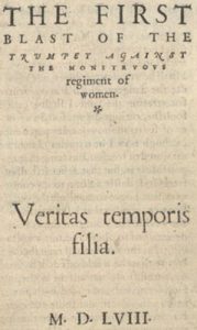 Constructions of Gender in Early Modern England during Social and ...