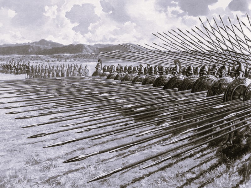 Attacking in Unison: Soldiers of the Phalanx in Ancient Greece ...