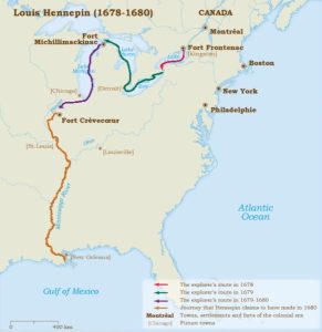 Early French Explorers Seeking to Monopolize and Control North American ...
