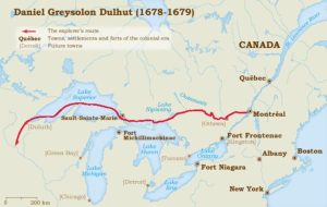 Early French Explorers Seeking to Monopolize and Control North American ...