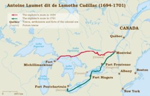 Early French Explorers Seeking to Monopolize and Control North American ...