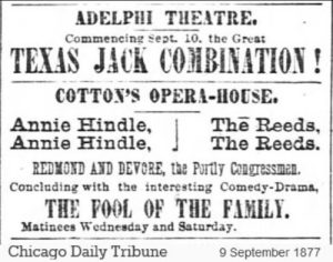 Annie Hindle: The Wondrous Life of America’s First Male Impersonator in ...