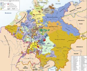 ‘Territories’ of the Holy Roman Empire from the 14th to 16th Centuries
