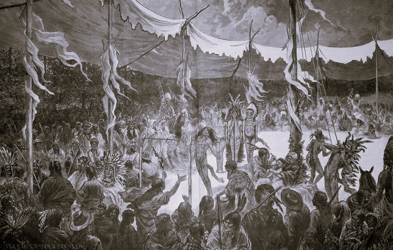 The Traditional Sun Dance of the Plains Indians