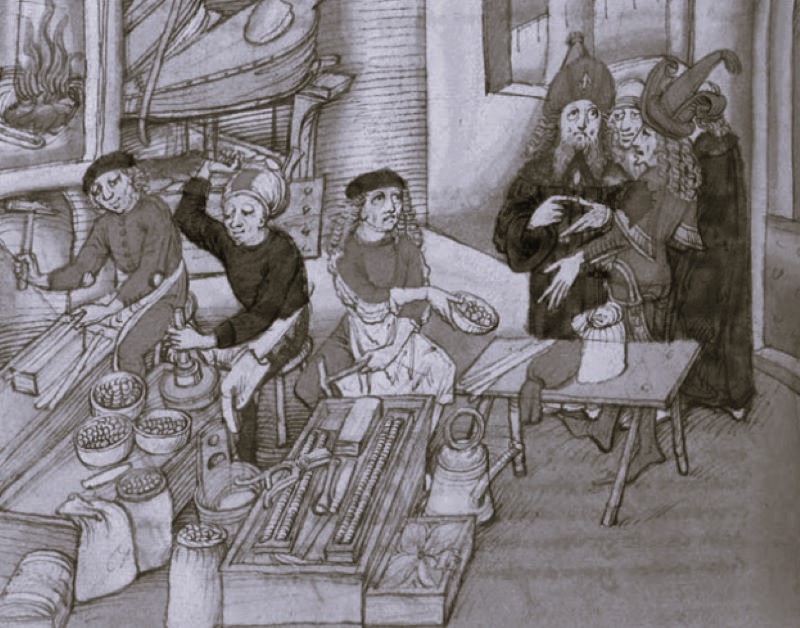 Medieval Merchants and English Mints and Exchanges, 973-1489 Brewminate ...