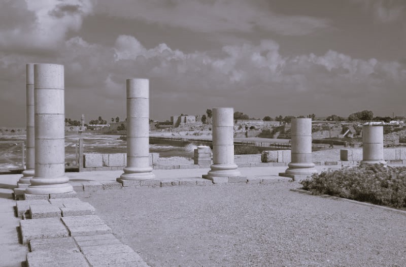 Caesarea Maritima under Augustus in Ancient Roman Israel
