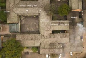 Food and Space in Medieval Buddhist and Cistercian Monasteries