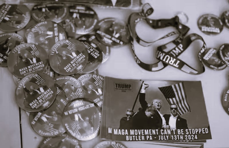 Trump's Post-Shooting Image Promotion Borrows from Authoritarian Playbook