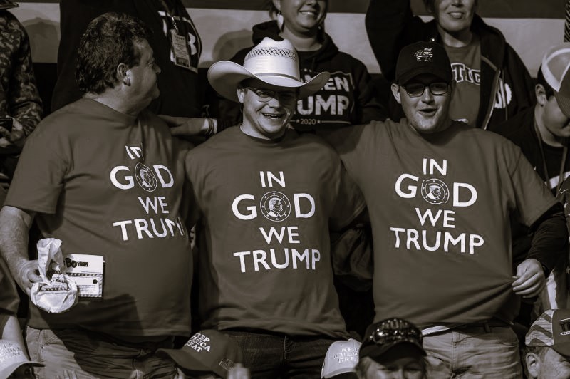White Evangelicals Are More Open to Political Violence