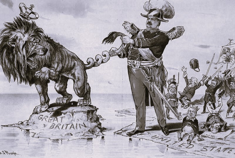 A History of American Imperialism from the Monroe Doctrine in 1823