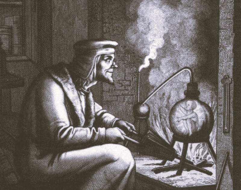 Paracelsus and the Artificial Man in 1537