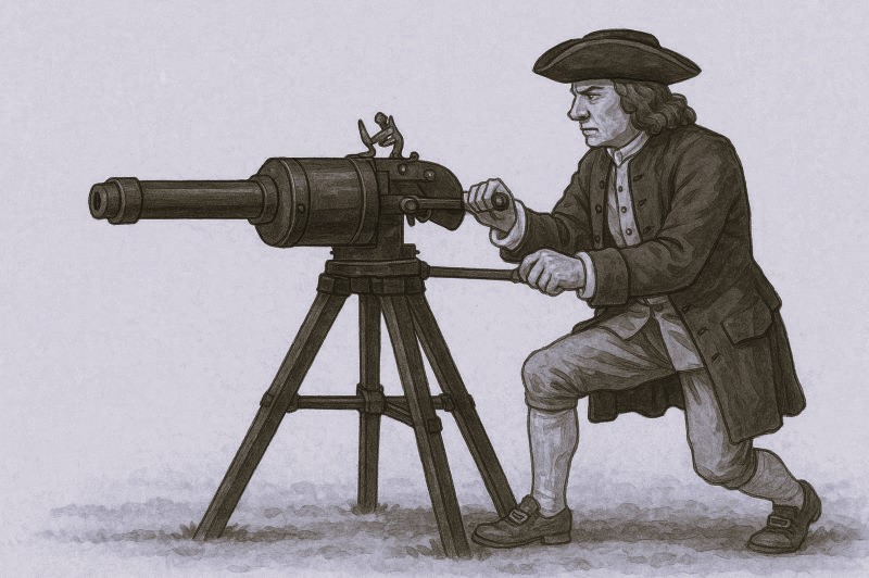 Puckle Gun: Early Flintlock Machine Gun Origins