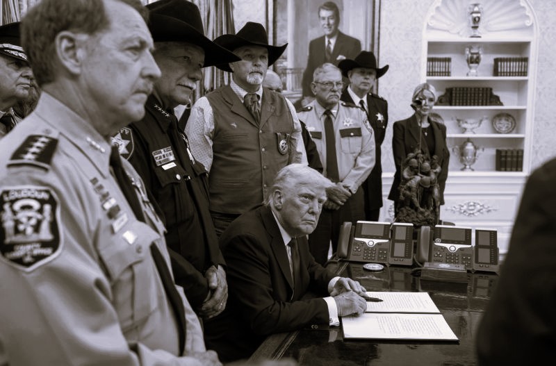 Trump’s Shadow Army of Sheriffs and Militias