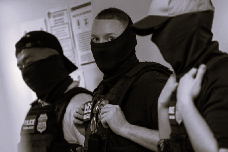 Masked ICE Raids Raise Alarms Over Secret Policing