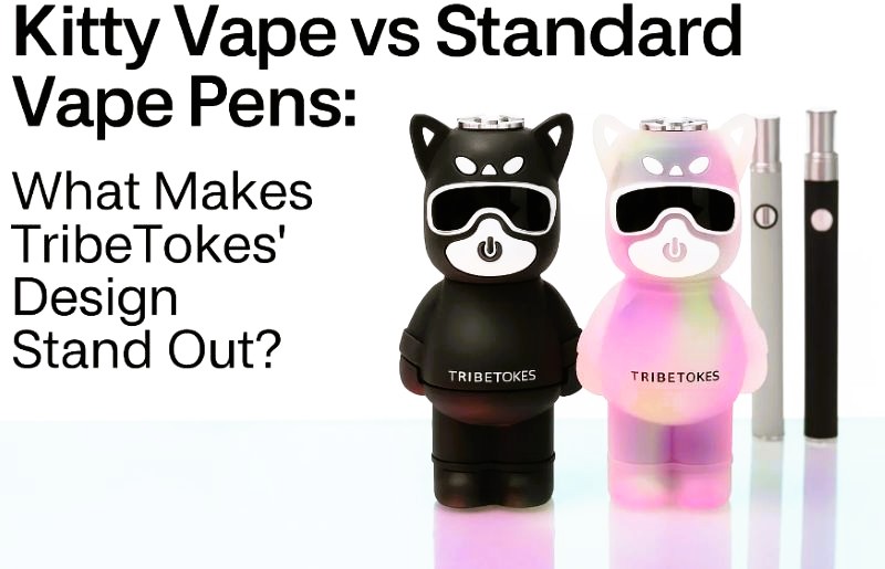 Kitty Vape vs Standard Vape Pens: What Makes TribeTokes' Design Stand ...