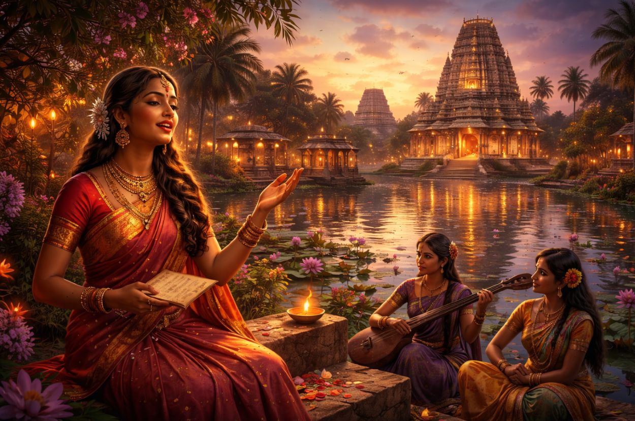 Alvar Poets and the Female Voice in Tamil Devotion